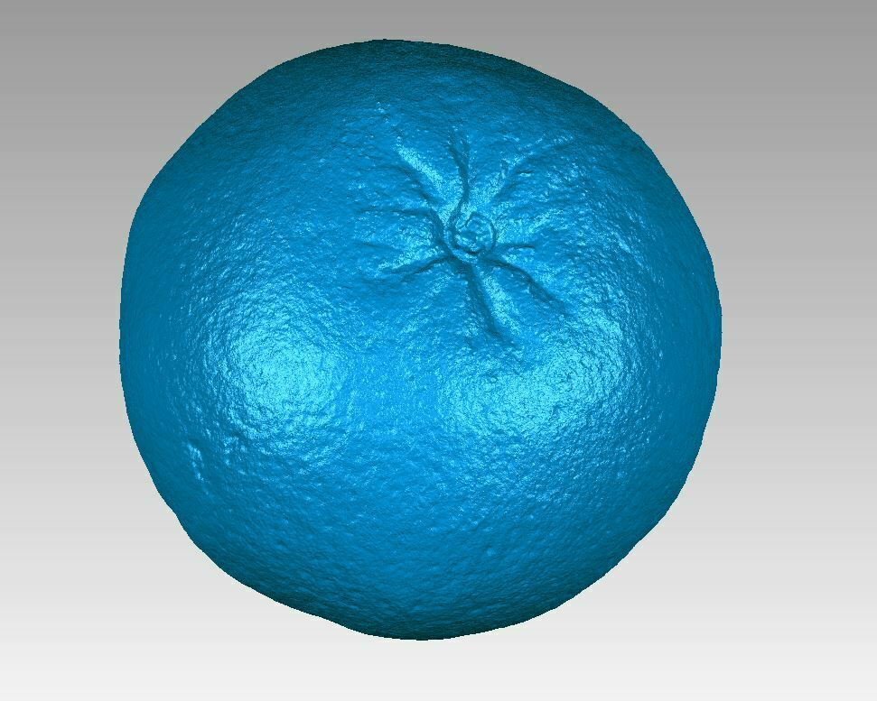 STL file Real Mandarin Orange Fruit High Detail 3D Scan・Model to ...