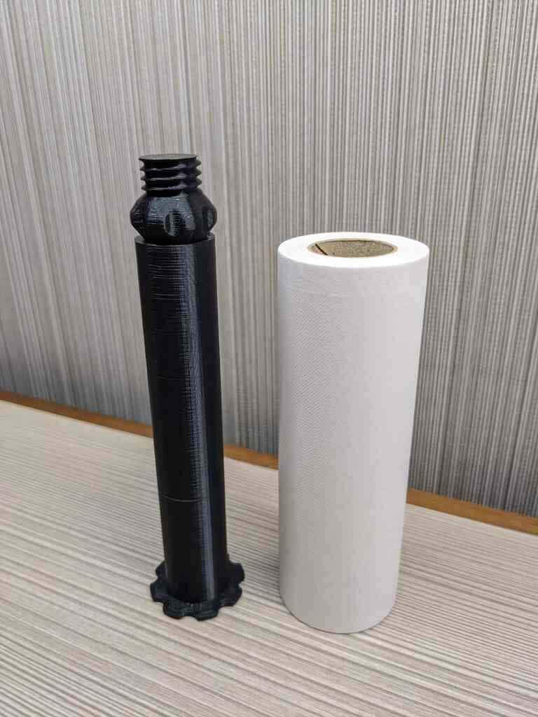 Free STL file Collapsible Lint Roller Handle・3D printable model to ...