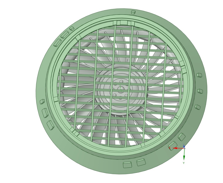 STL file MF ENGINE VENTS V2 SCALE 1/43 🎨・3D print model to download・Cults