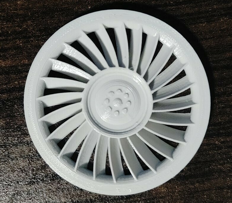 STL file MF ENGINE FAN SCALE 1/43 🎨・3D printable model to download・Cults