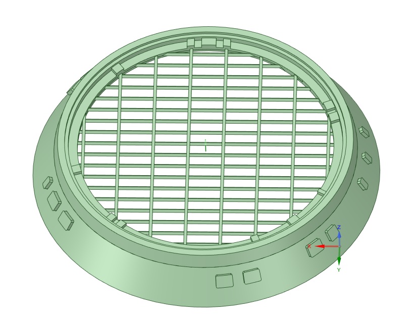 STL file MF ENGINE VENTS V2 SCALE 1/43 🎨・3D print model to download・Cults