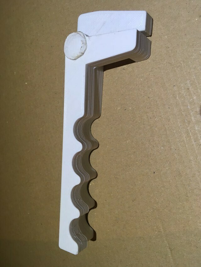 OBJ file Pot/Pan handle 🔪・3D printing model to download・Cults