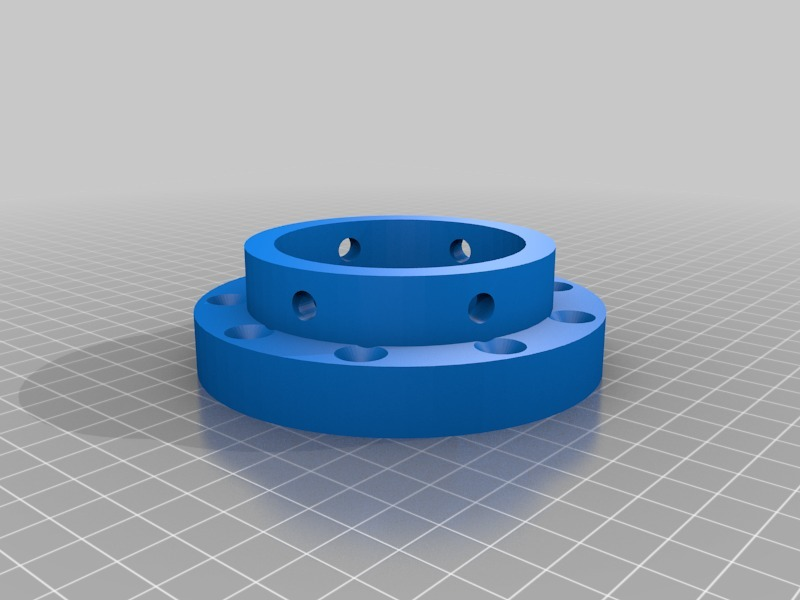 Free 3D file 60mm flange・3D printing model to download・Cults
