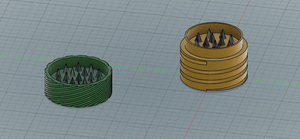 Free STL file GRINDER WEED 🌿・3D printer design to download・Cults