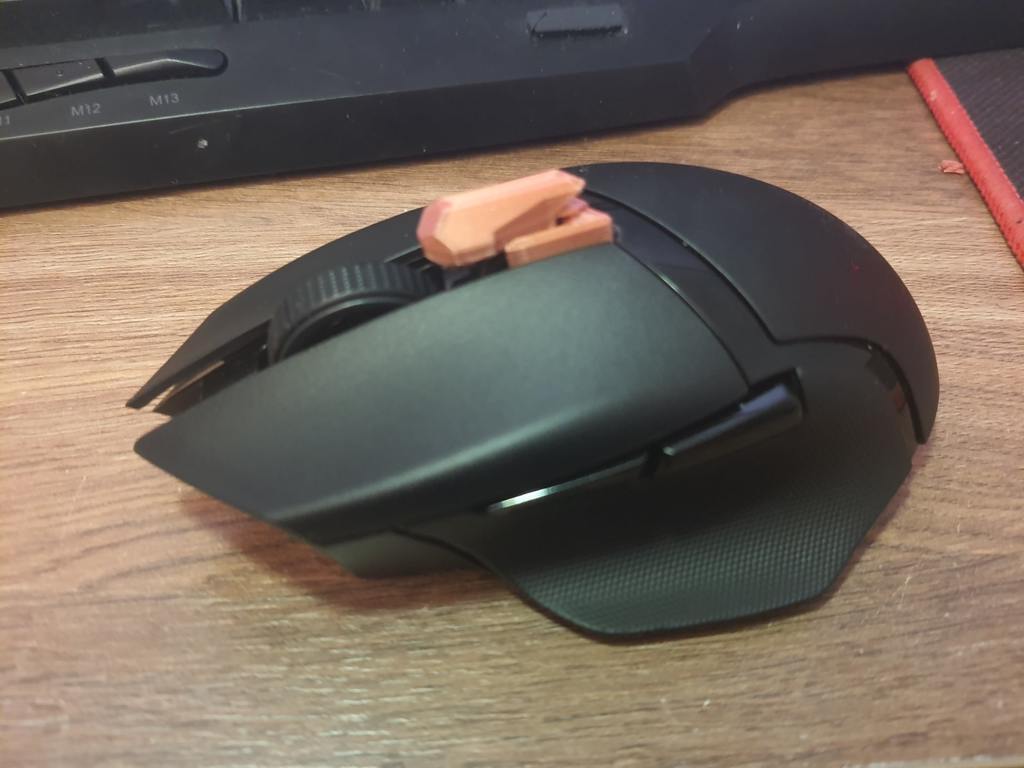 Free STL file Razer basilisk mouse dpi button extender・3D print object ...