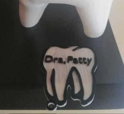 STL file Keychain Tooth for dentist 🗝️・3D printing template to download ...