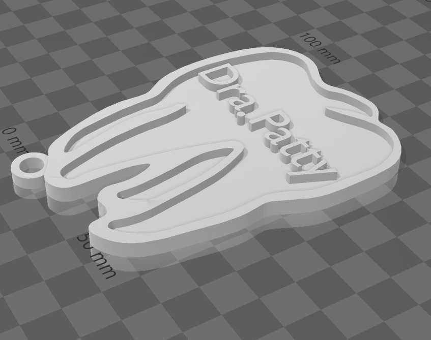 STL file Keychain Tooth for dentist 🗝️・3D printing template to download ...