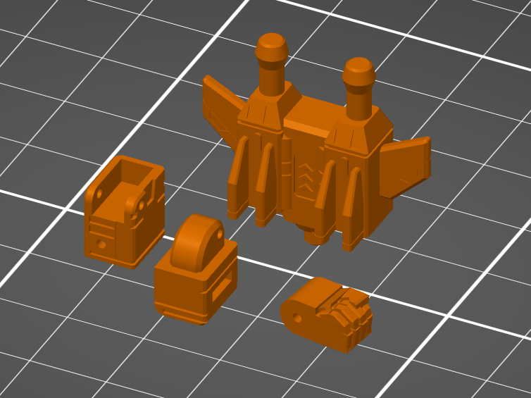 STL file Transformers Siege Rumble / Frenzy elbows and backpack upgrade ...