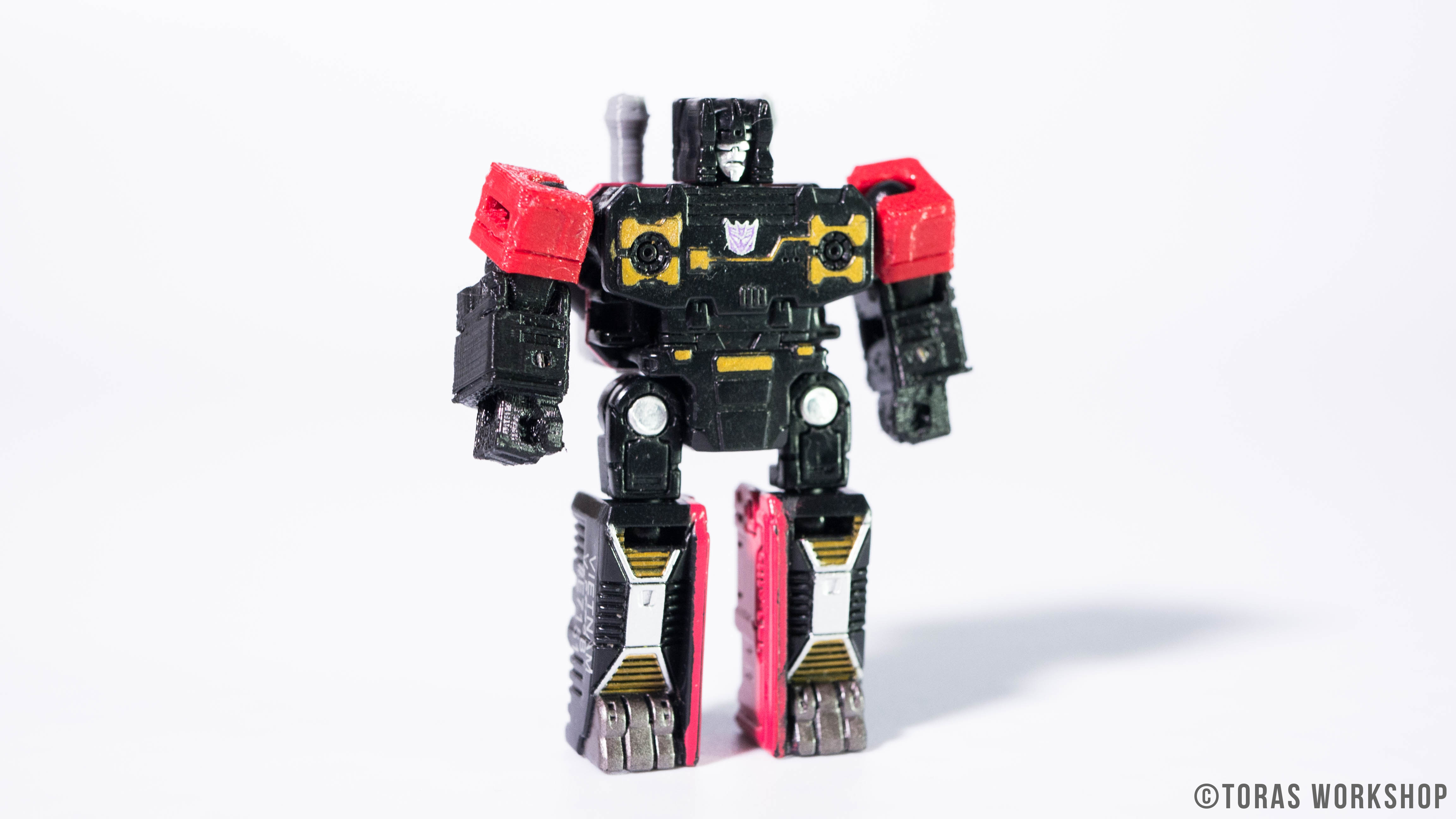 STL file Transformers Siege Rumble / Frenzy elbows and backpack upgrade ...
