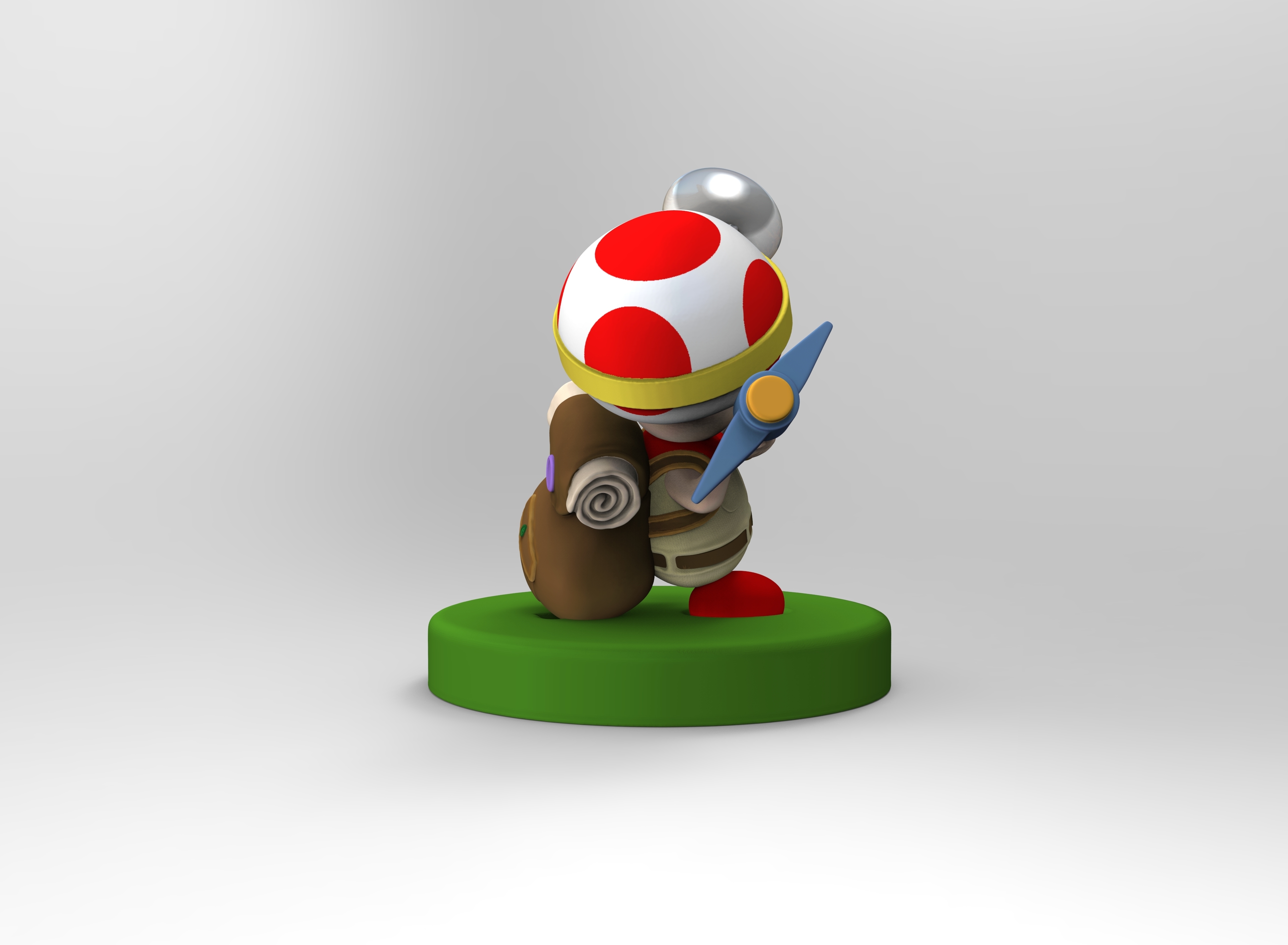 Fichier 3D Capitaine Toad pour l'impression 3d 🎲・Plan pour impression ...