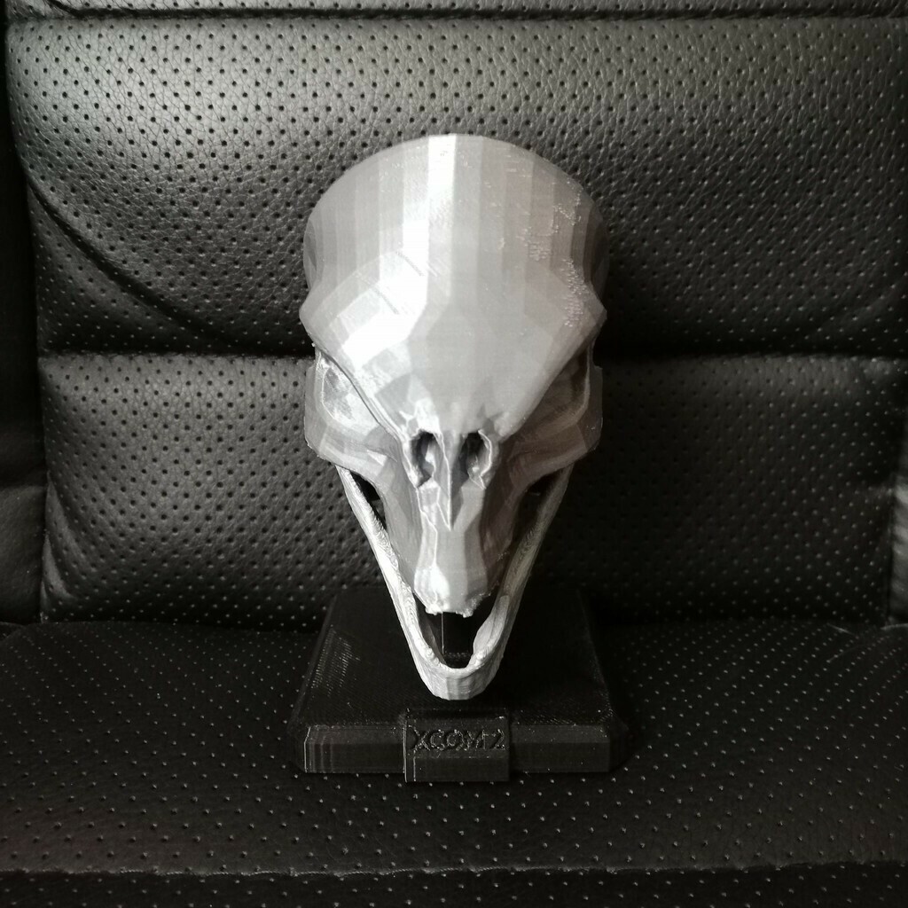 Free 3D file XCOM 2 Sectoid Skull・Model to download and 3D print・Cults