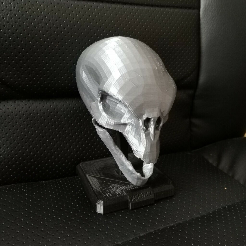 Free 3D file XCOM 2 Sectoid Skull・Model to download and 3D print・Cults