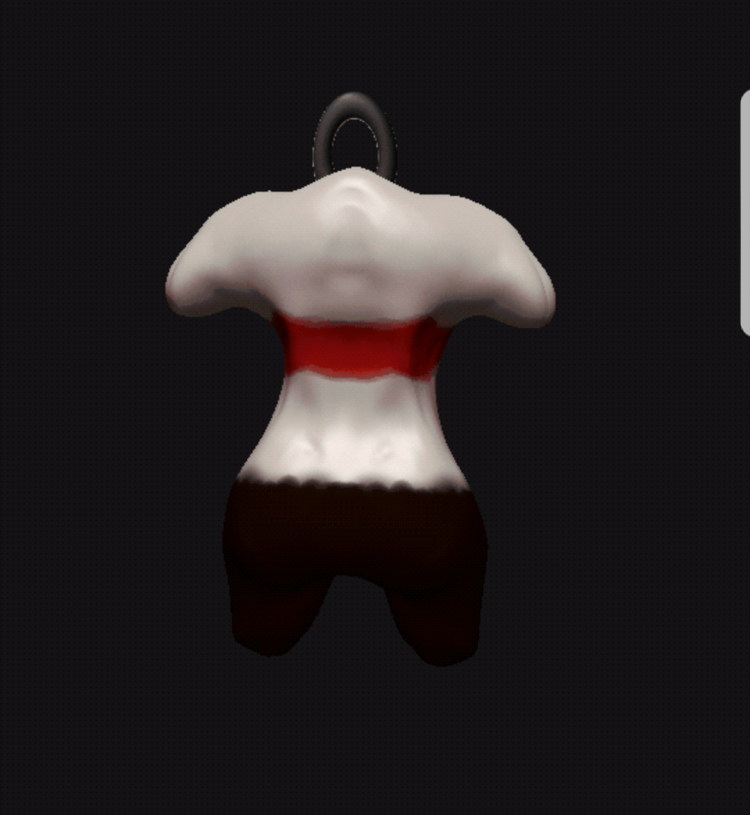 STL file Torso keychain・3D printer model to download・Cults