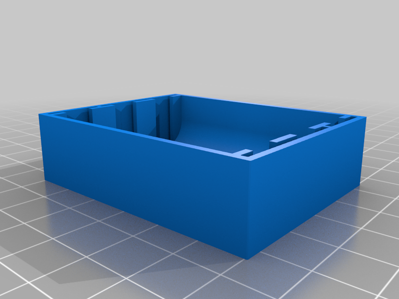 Free STL file Simple 3X AA Battery Box 🔋・3D printer model to download・Cults