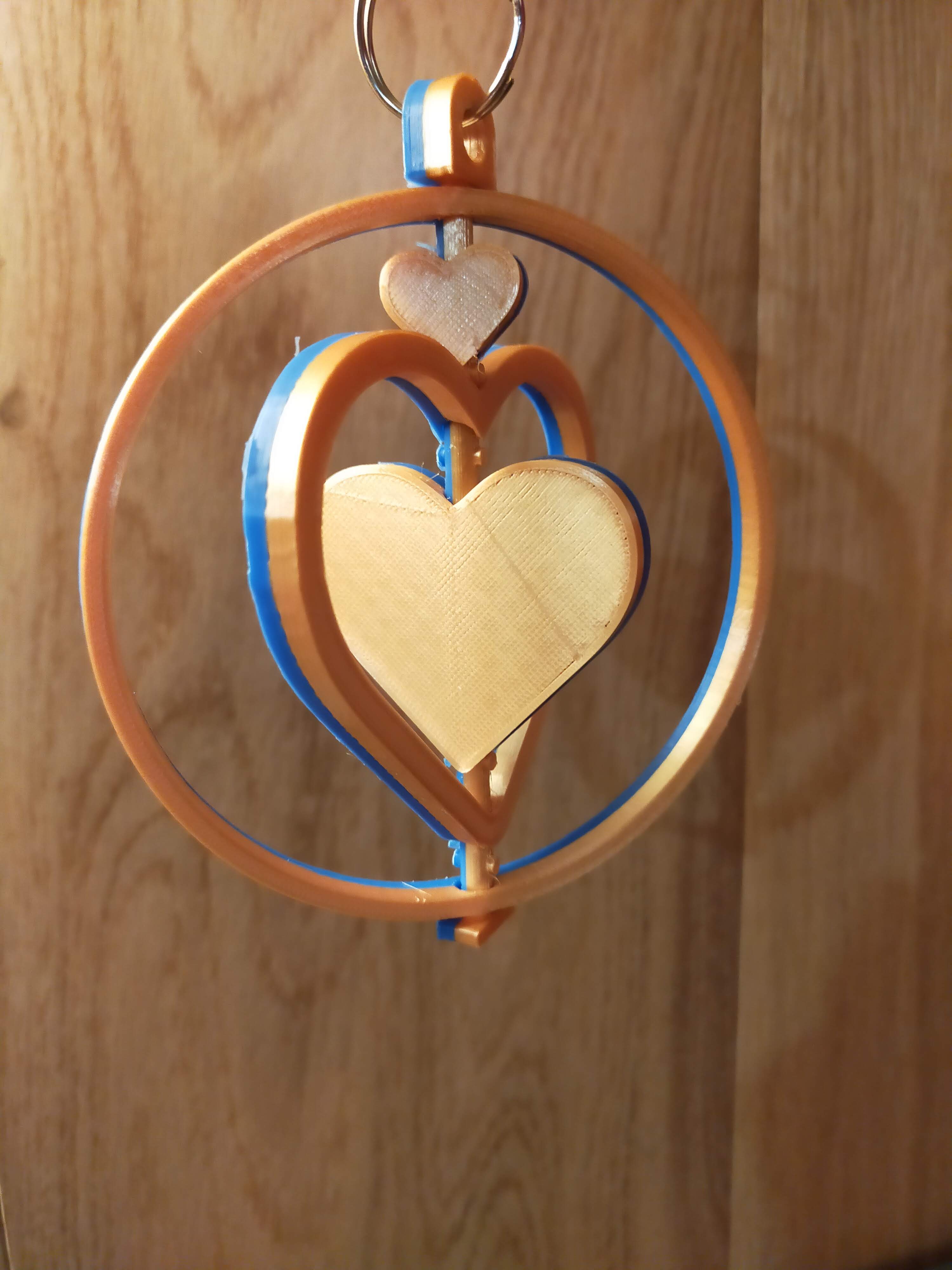 Free STL file Pinwheel heart・Object to download and to 3D print・Cults