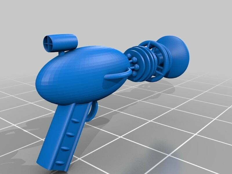 Free STL file My ray gun・3D printing template to download・Cults