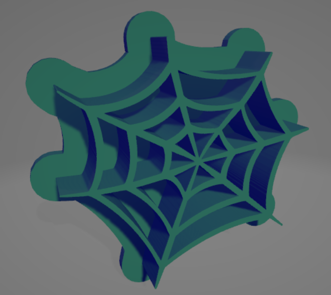STL file Spider Web Cookie Cutter・3D printable model to download・Cults
