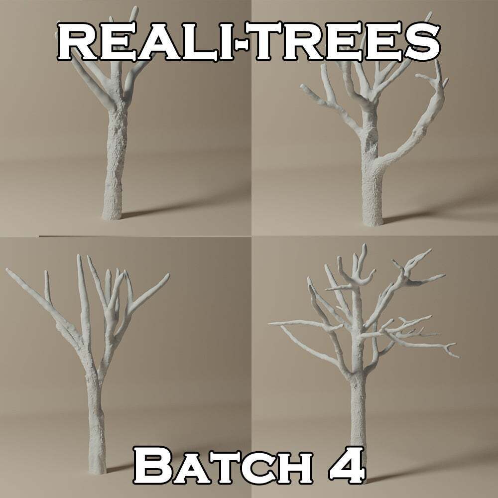 Free STL file Model Tree Batch 4-1 - Wargaming Tree for Your Tabletop 🌳 ...