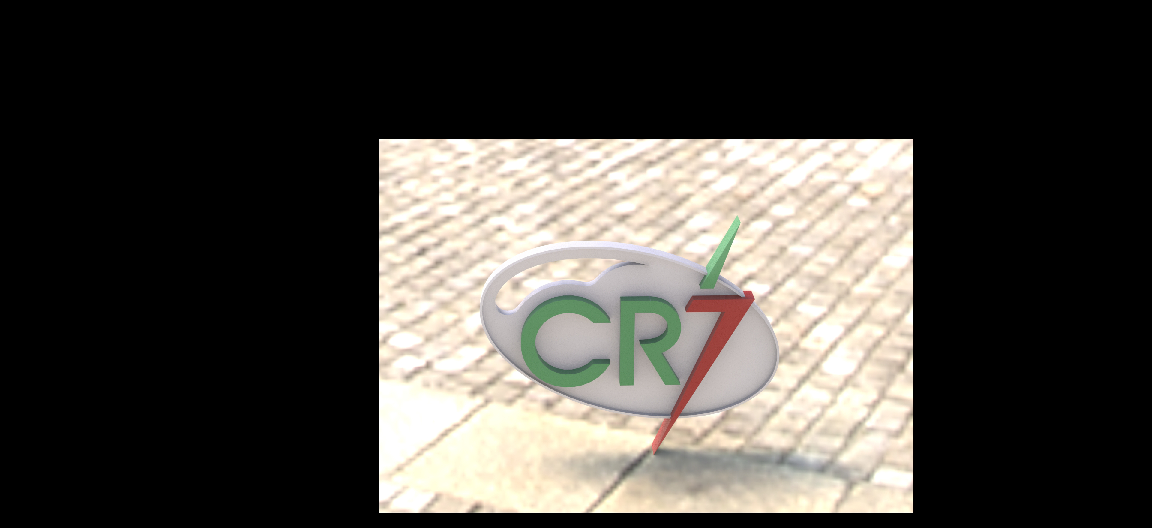 STL file CR7 Keychain・3D printer design to download・Cults