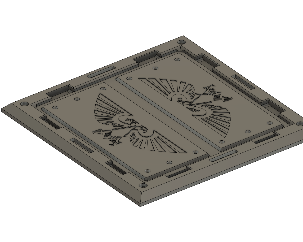 Free STL file WH40 - Game Terrain Tiles ⚔・3D printer design to download ...