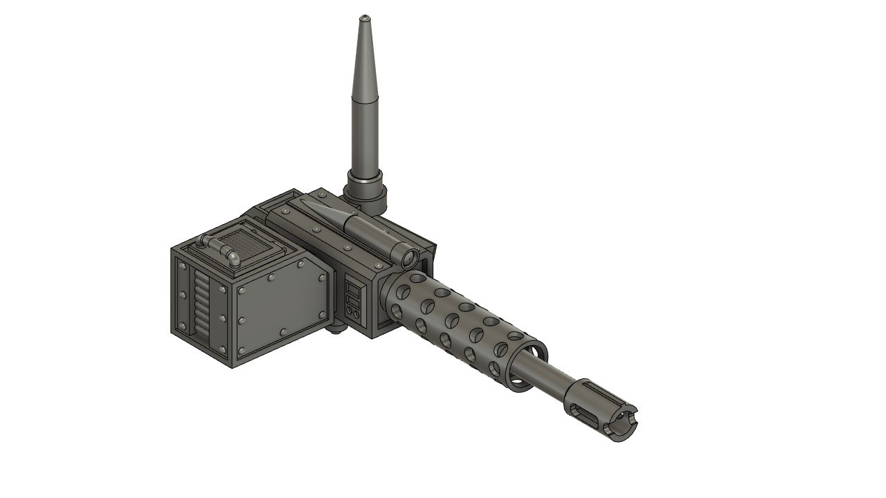 Free STL file Armiger Heavy stubber ⚔・3D printer model to download・Cults