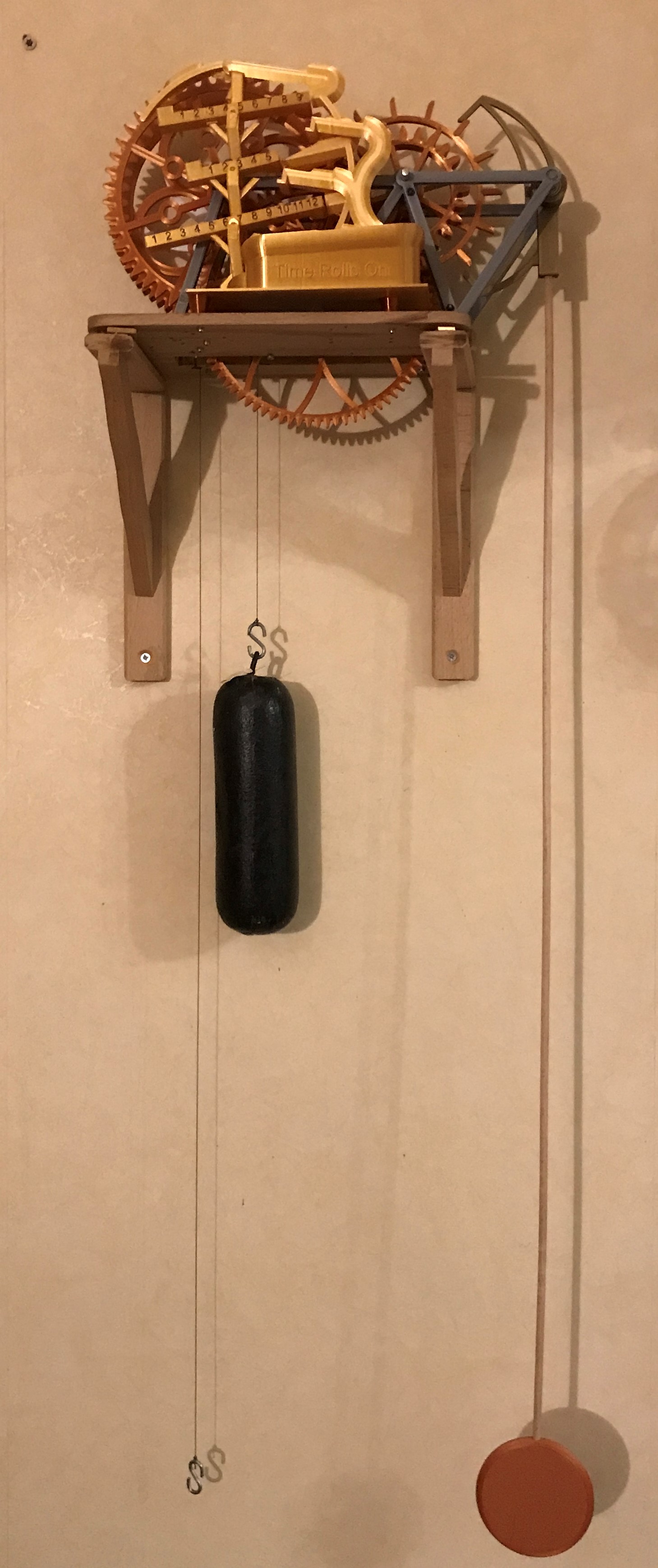 3D printing Marble Clock "Time Rolls On" • made with Creality Ender 3・Cults