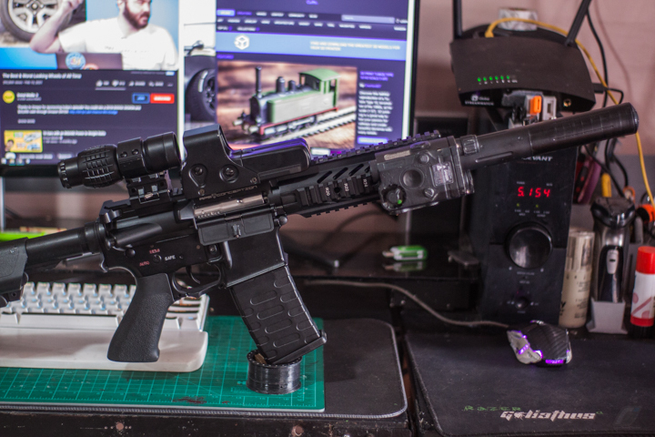 Free STL file APS ASR 107 Raptor suppressor extender・3D printer model ...