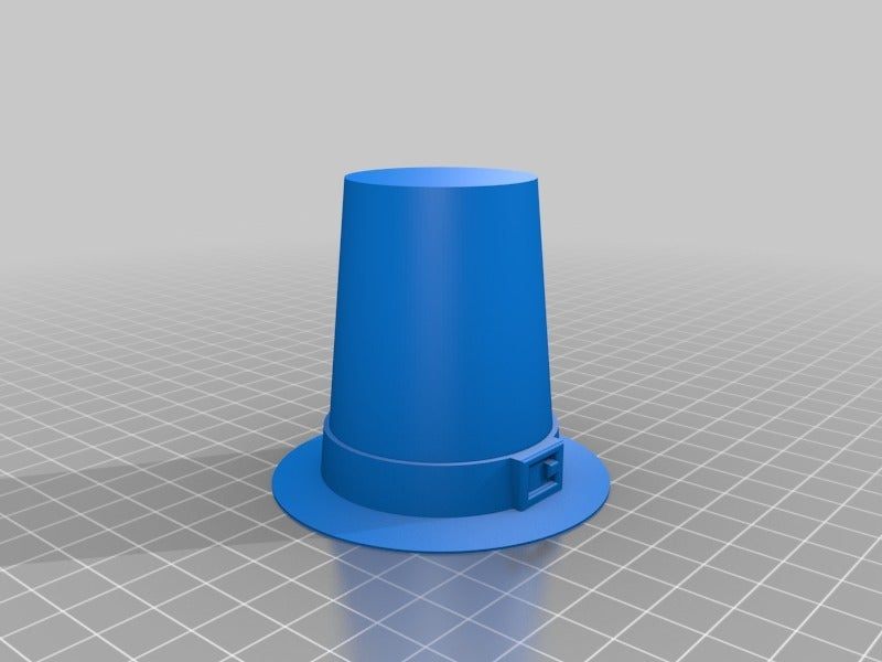 Free STL file Pilgrim Hat 🎩・Design to download and 3D print・Cults