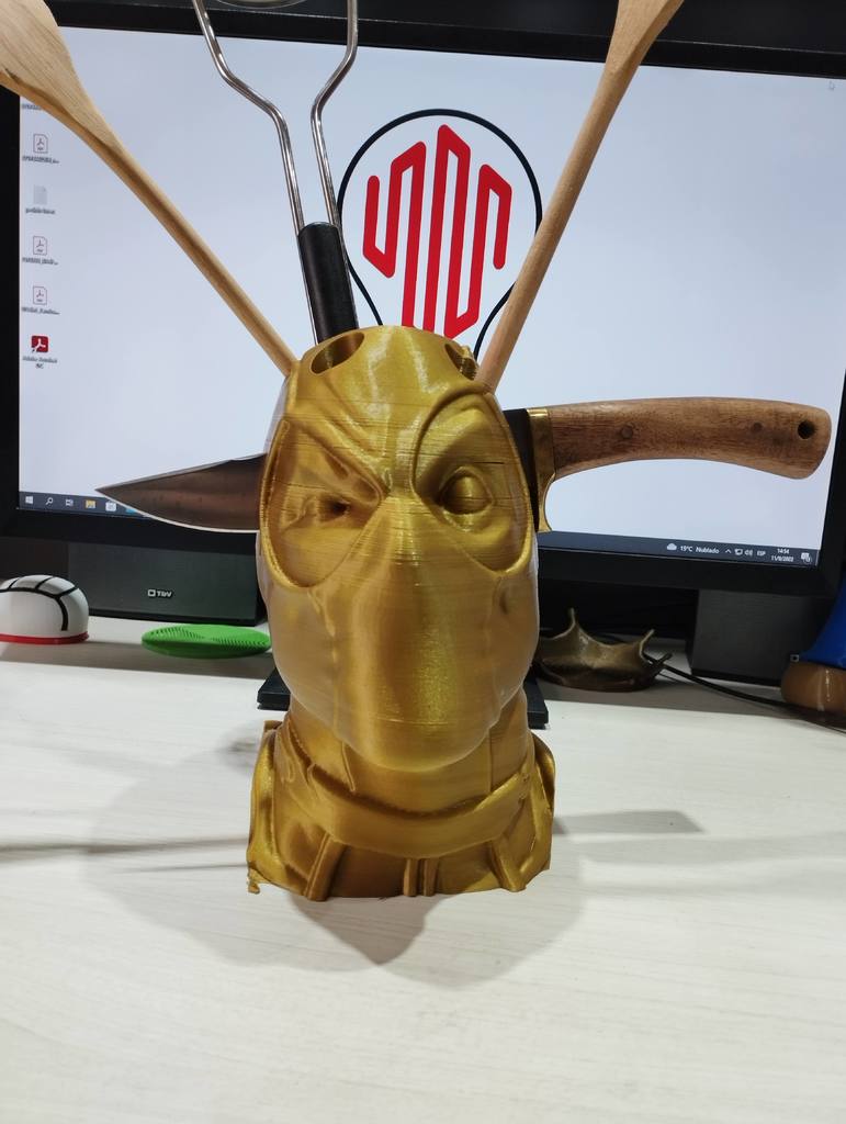 Free 3D file Deadpool kitchen head・3D print design to download・Cults