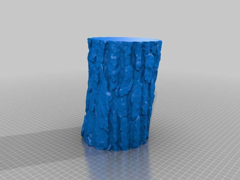 Free STL file Pine Tree Trunk・Object to download and to 3D print・Cults