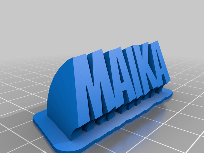 Free 3D file Sweeping Maika・3D printing idea to download・Cults