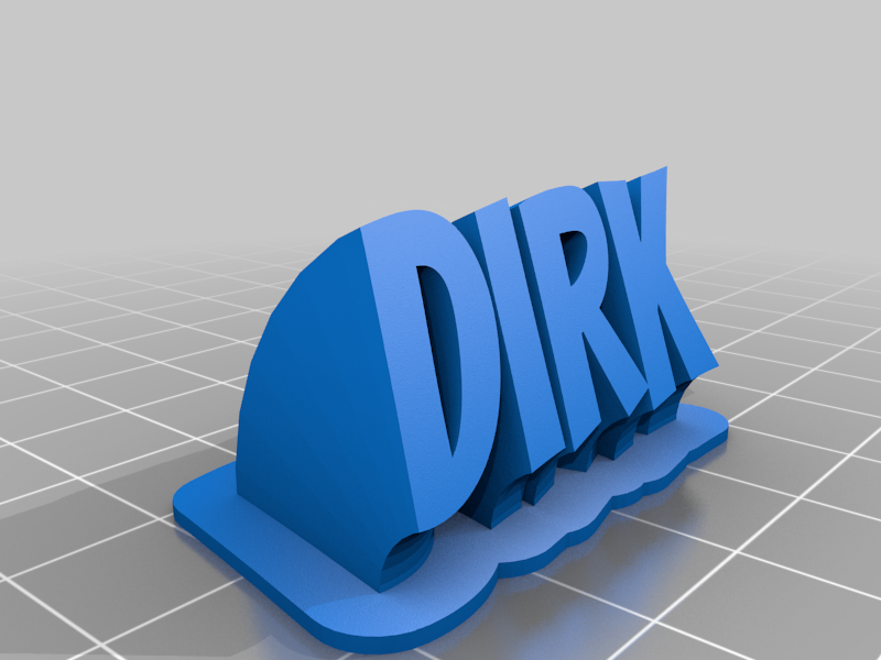 Free 3D file Dirk・3D printable model to download・Cults