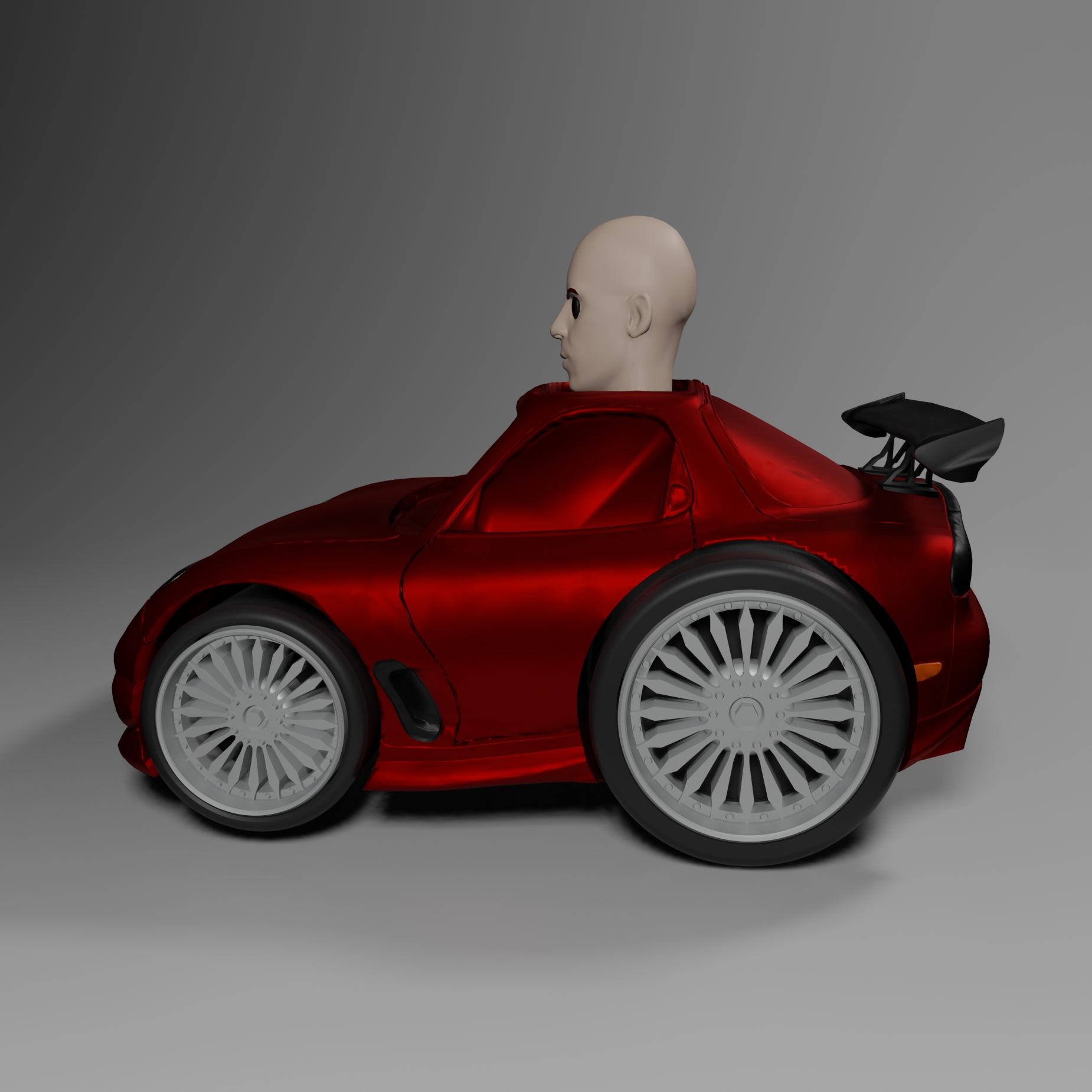STL file Dom's RX7 - CHIBICAR No.10 🧑‍ ️・3D printer design to download ...