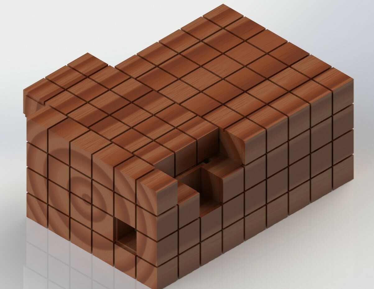 STL file Secret Box #1 - Level 1・3D printing model to download・Cults