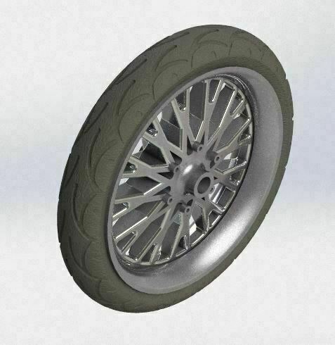 STL file RIM BIKE 4・3D printer model to download・Cults