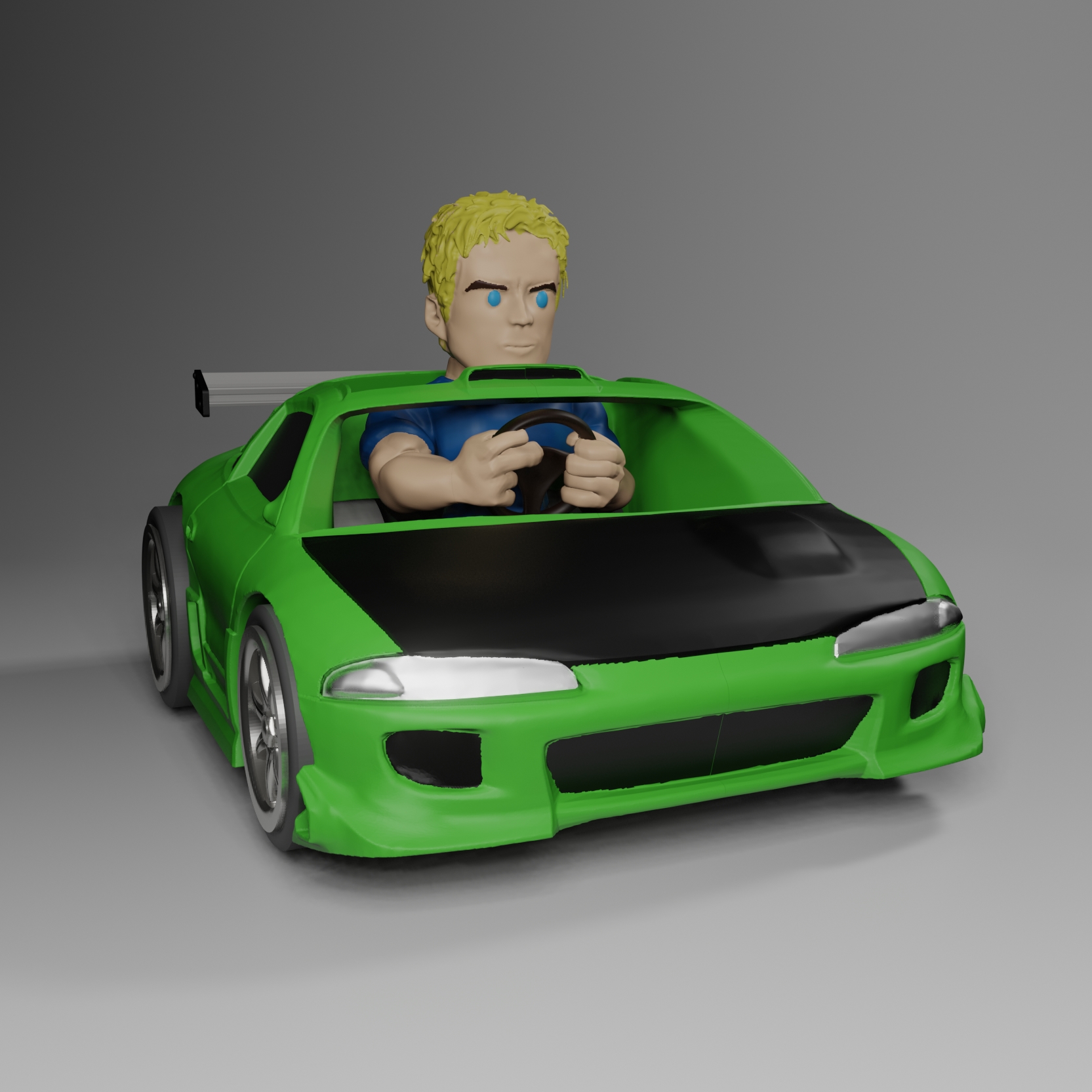 STL file Brian's Eclipse - CHIBICAR No.3・3D printable design to ...