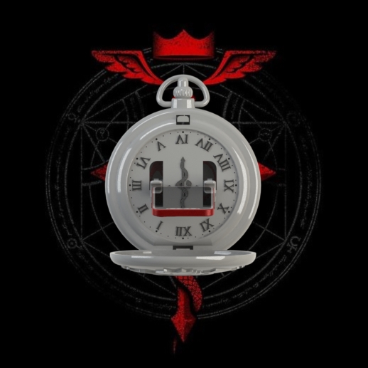 STL file Alchemist Clock - Phone Holder 🕰️・3D printable design to ...