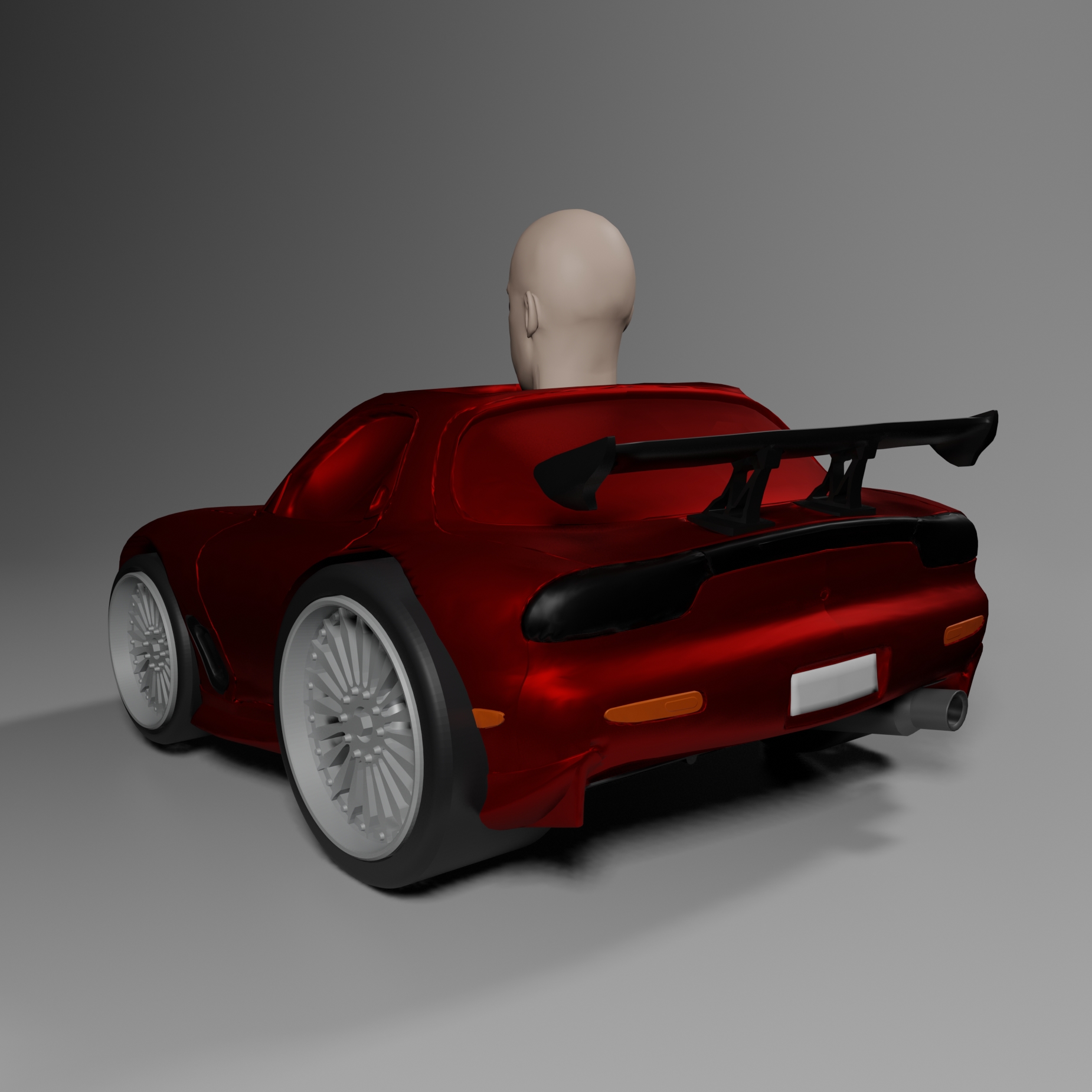 STL file Dom's RX7 - CHIBICAR No.10 🧑‍ ️・3D printer design to download ...