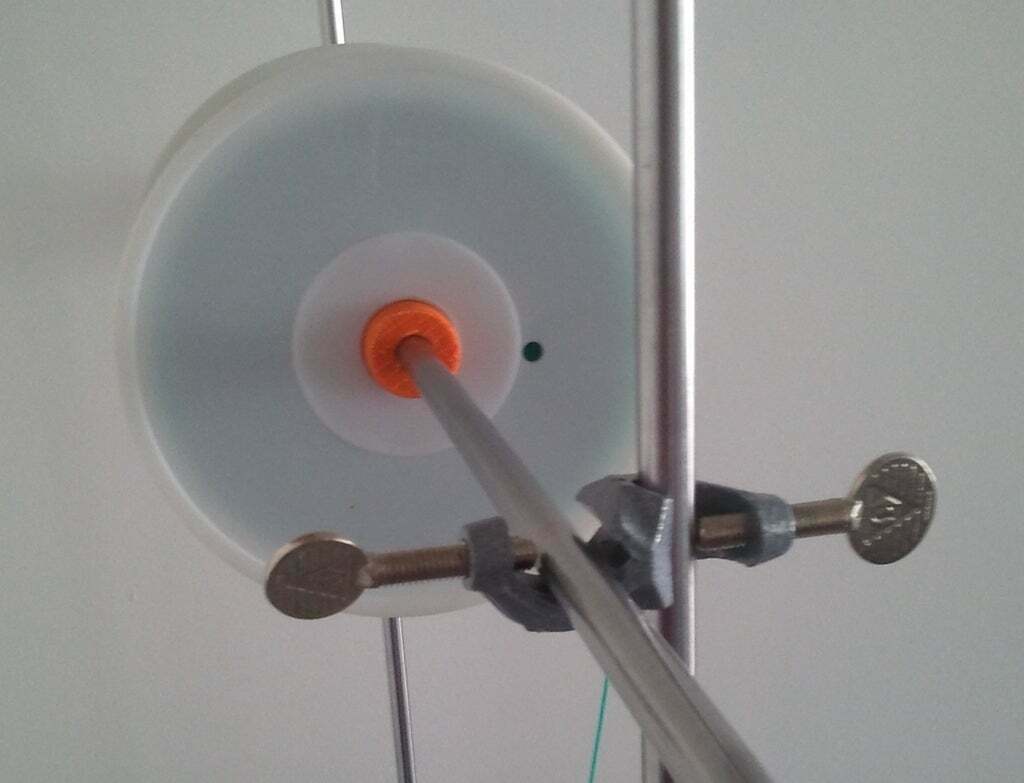 Free STL file Hollow cylinder for filament holder made with a stand・3D ...