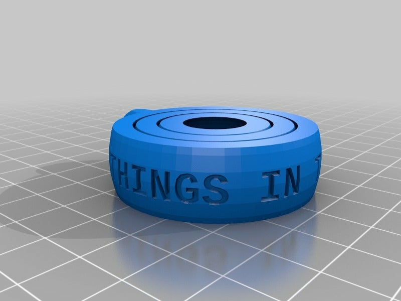 Free STL file Rotating rings keychain 🗝️・Model to download and 3D print ...