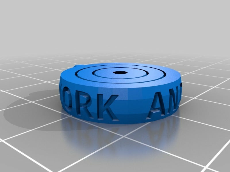 Free STL file Rotating rings keychain 🗝️・Model to download and 3D print ...
