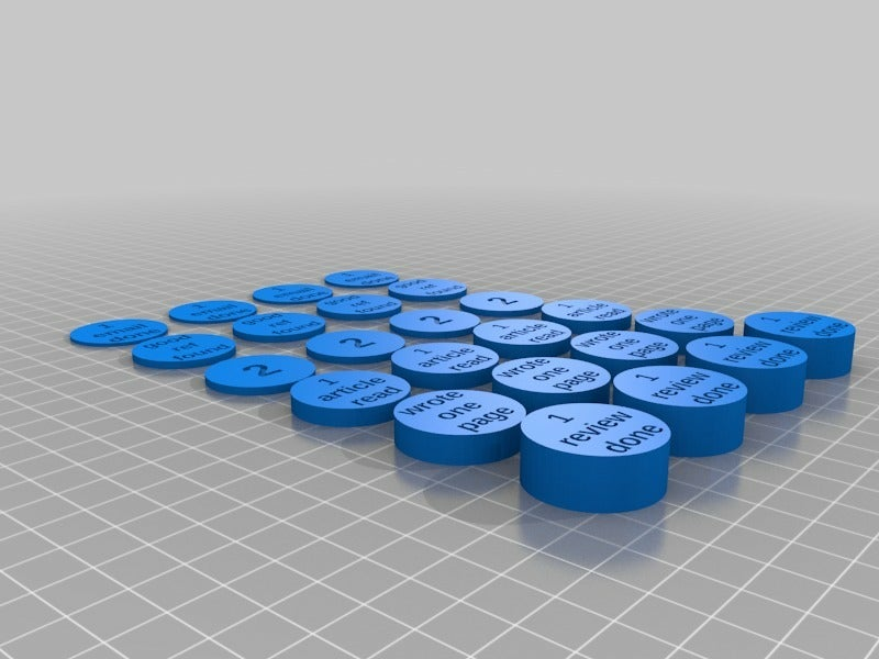 Free STL file Reward token generator 🚗・3D printing idea to download・Cults