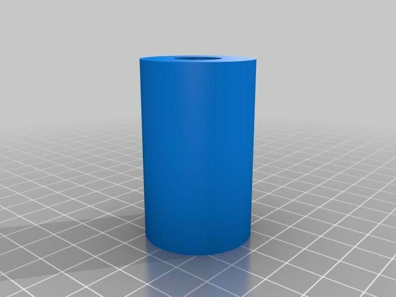 Free STL file Hollow cylinder for filament holder made with a stand・3D ...