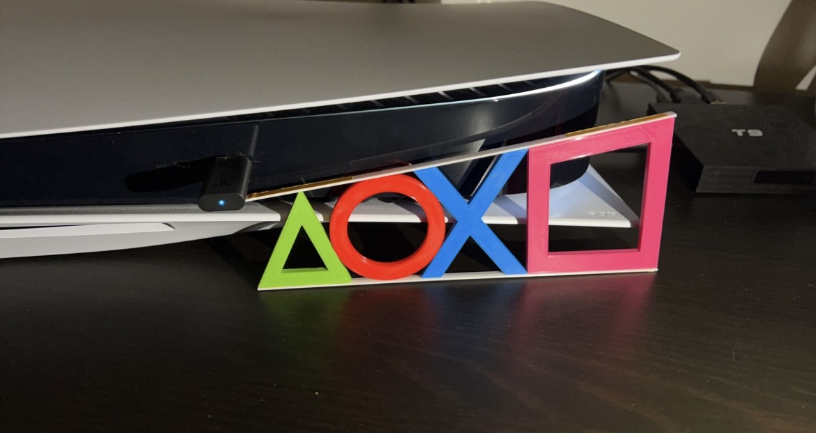 STL file Sony PLAYSTATION PS5 Logo・3D printable model to download・Cults