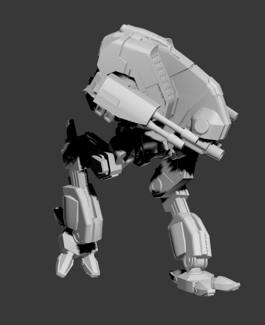 Free 3D file Support Mech・3D printing design to download・Cults