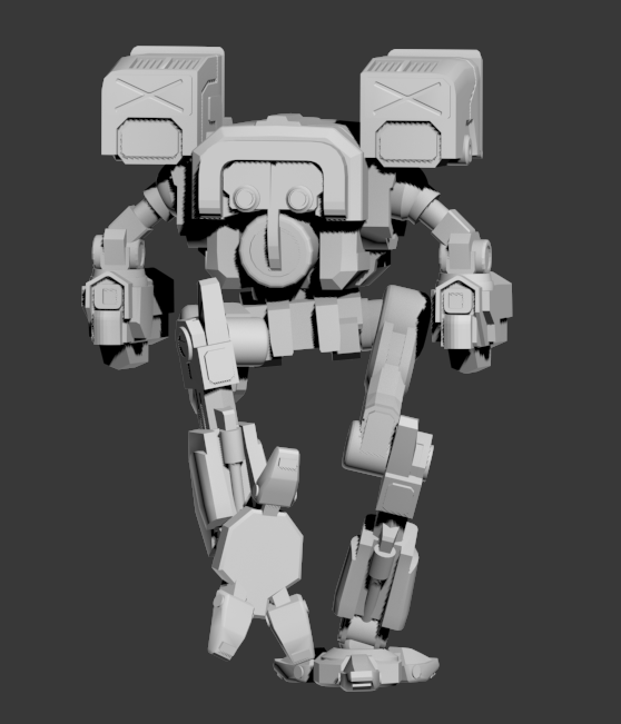 Free 3D file Heavy Mech・3D print design to download・Cults