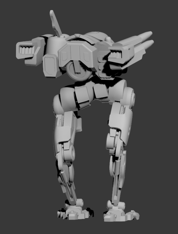 Free 3D file Scout Mech 🎲・3D printable design to download・Cults