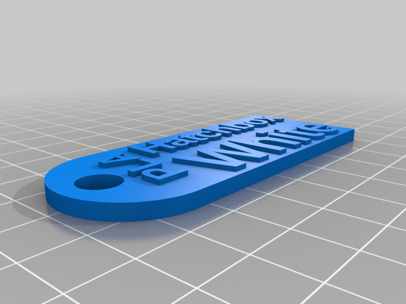 Free 3D file Filament Sample Tag White・3D printable design to download ...