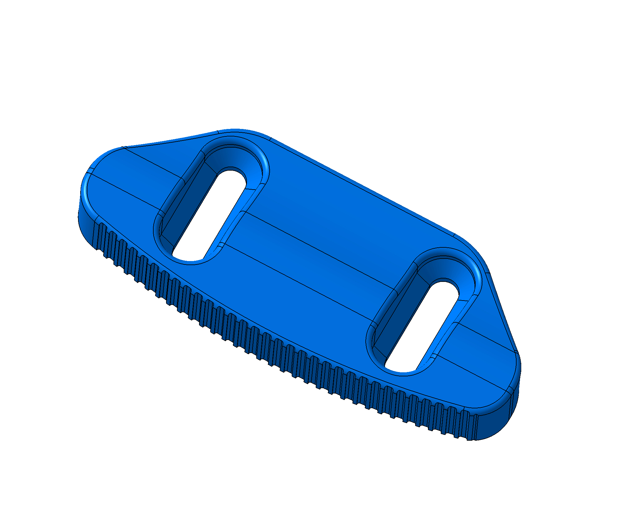 STL file Foot Stop for Skate longboard or cruiser・Model to download and ...