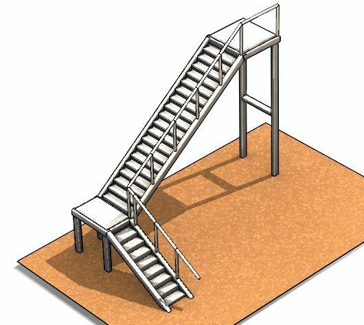 3D file Ladder Weldments & Sheetmetal・3D printable model to download・Cults